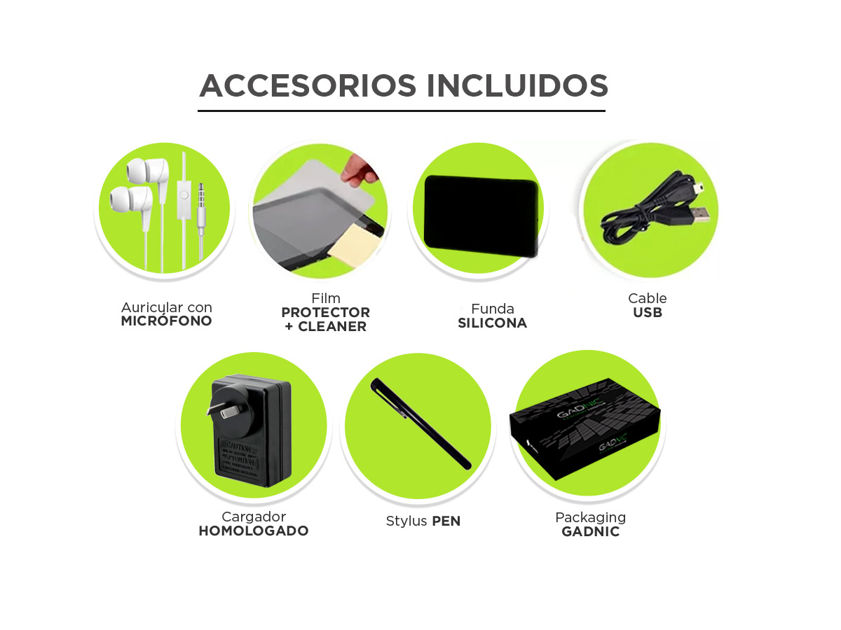 Tablet Gadnic Fenix Phone Gamer 4G LTE Quadcore 32gb 2gb 10" IPS | Bidcom