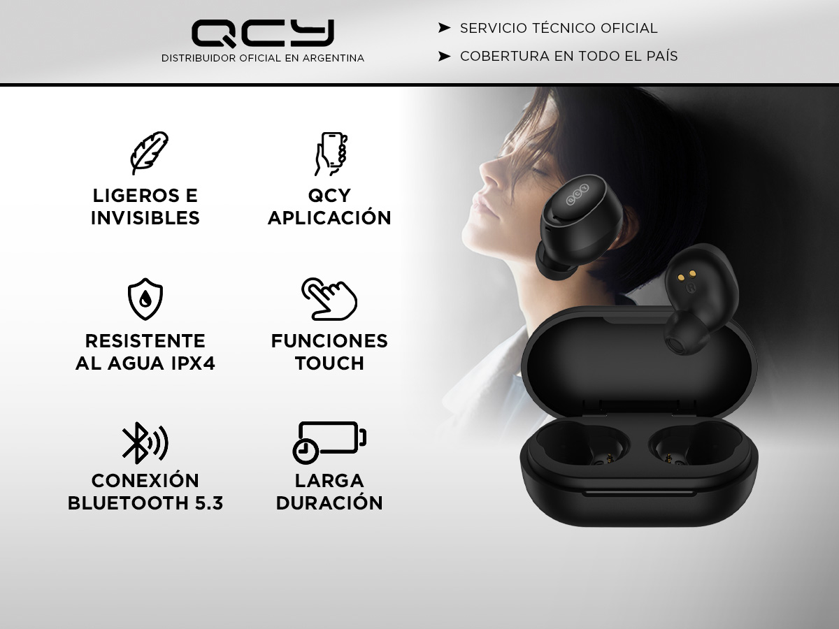 Auriculares Inalámbrico QCY T27 In-ear | Bidcom