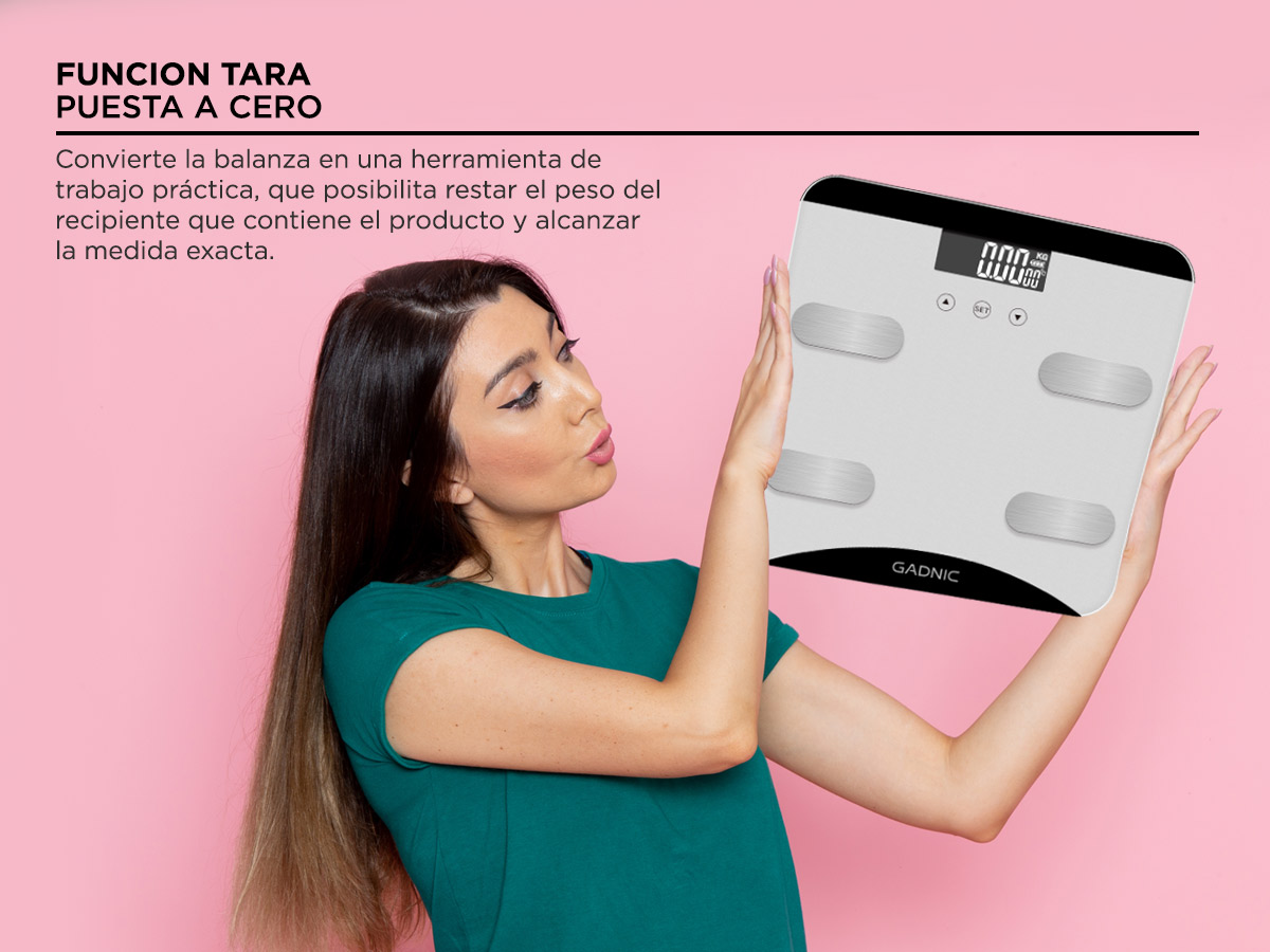 Balanza Digital Gadnic G13 Electrica Control Grasa | Bidcom