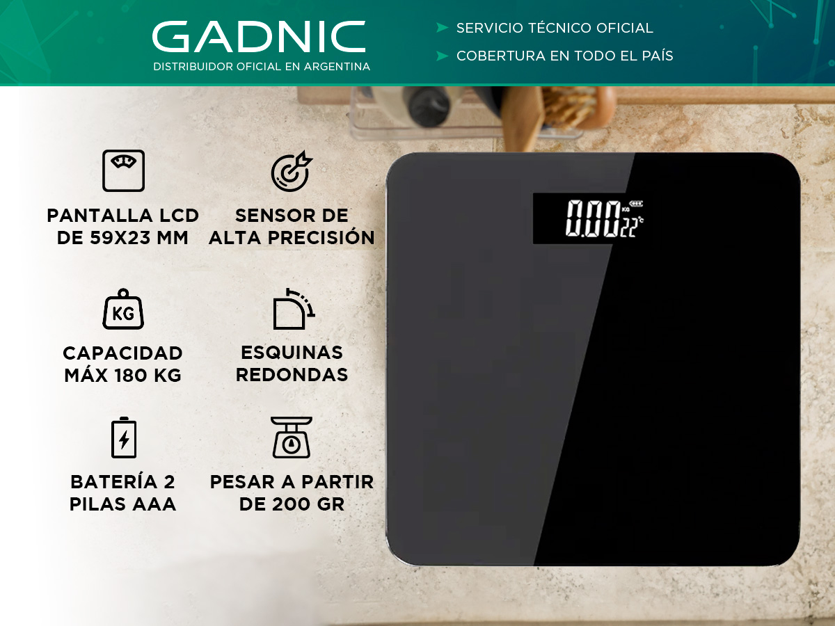 Balanza Digital de Baño | Bidcom
