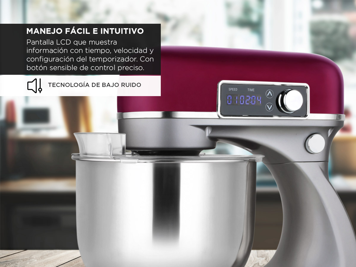 Batidora Planetaria Gadnic Cuerpo de Aluminio con Accesorios | Gadnic