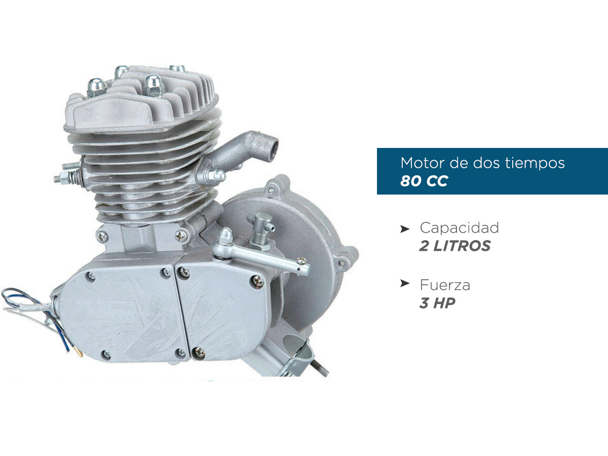 Kit Motor Bici Moto 80CC para Bicicletas | Gadnic