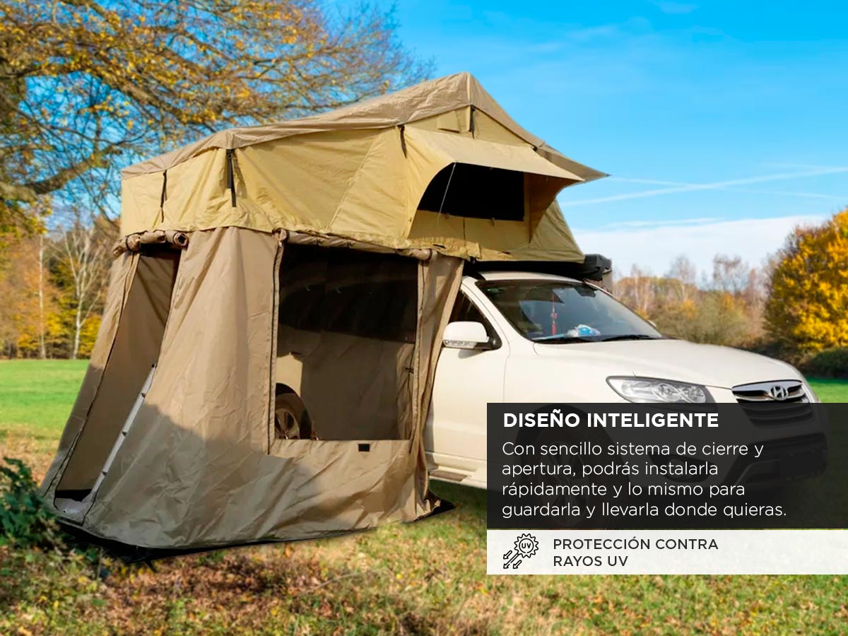 Carpa para Camioneta Gadnic Tent2 De Techo Campamento | Gadnic