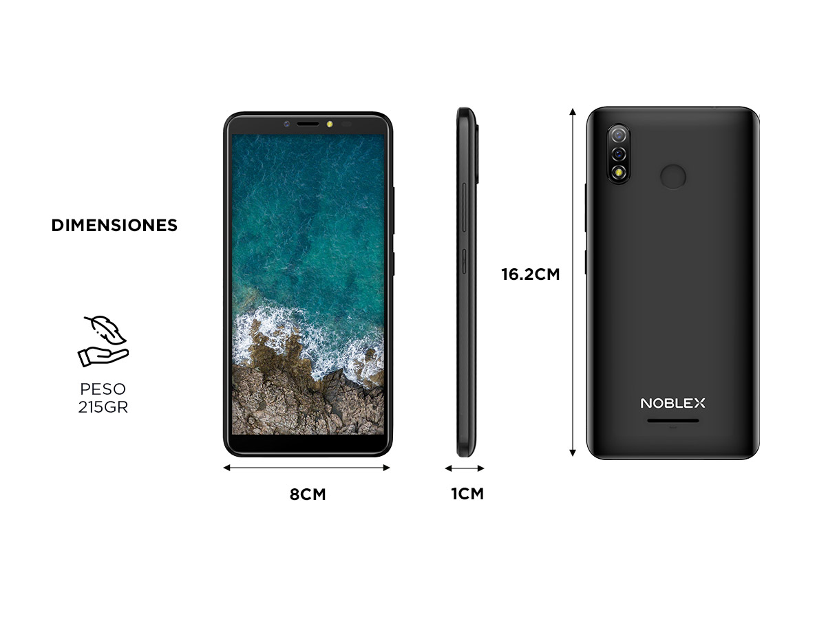 Celular Noblex A60 Plus 32gb 2gb Ram Pantalla 6" | Bidcom
