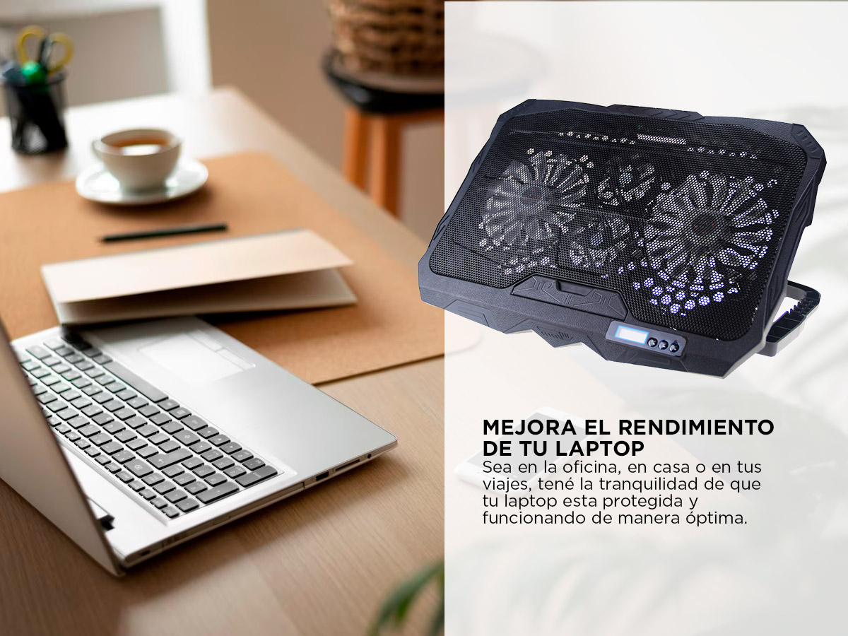 Base Cooler Para Notebook Gadnic 5.5W | Gadnic