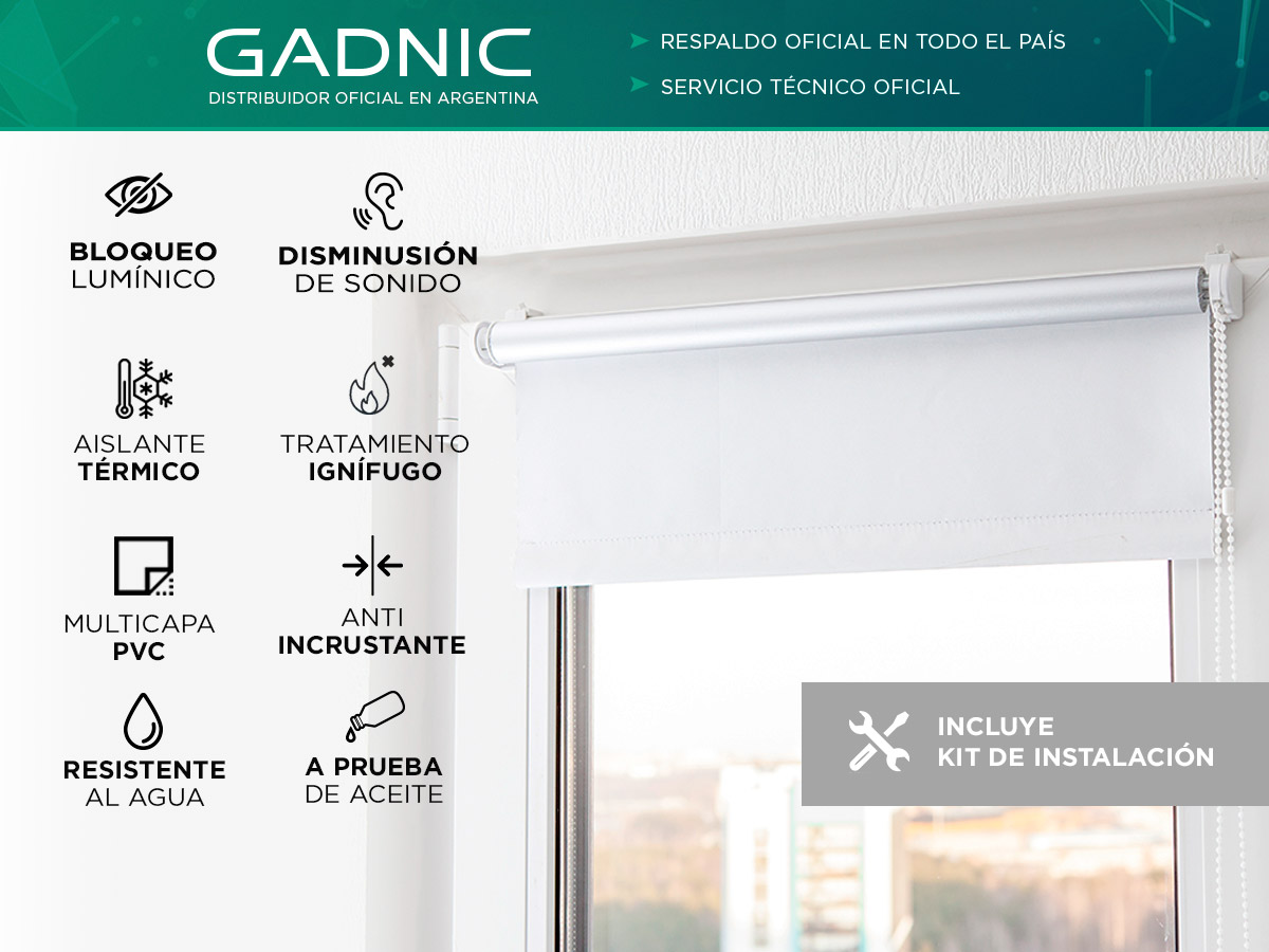 Cortina Black out Roller Gadnic CBOUT6 Lisa | Bidcom