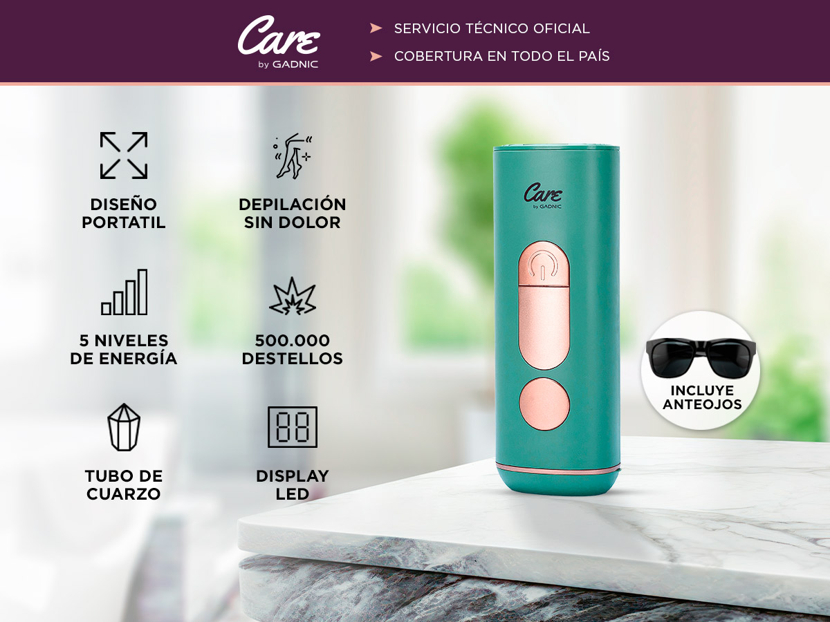 Depiladora Definitiva Laser Flyz Gadnic Portátil 5 Modos Usado | Bidcom