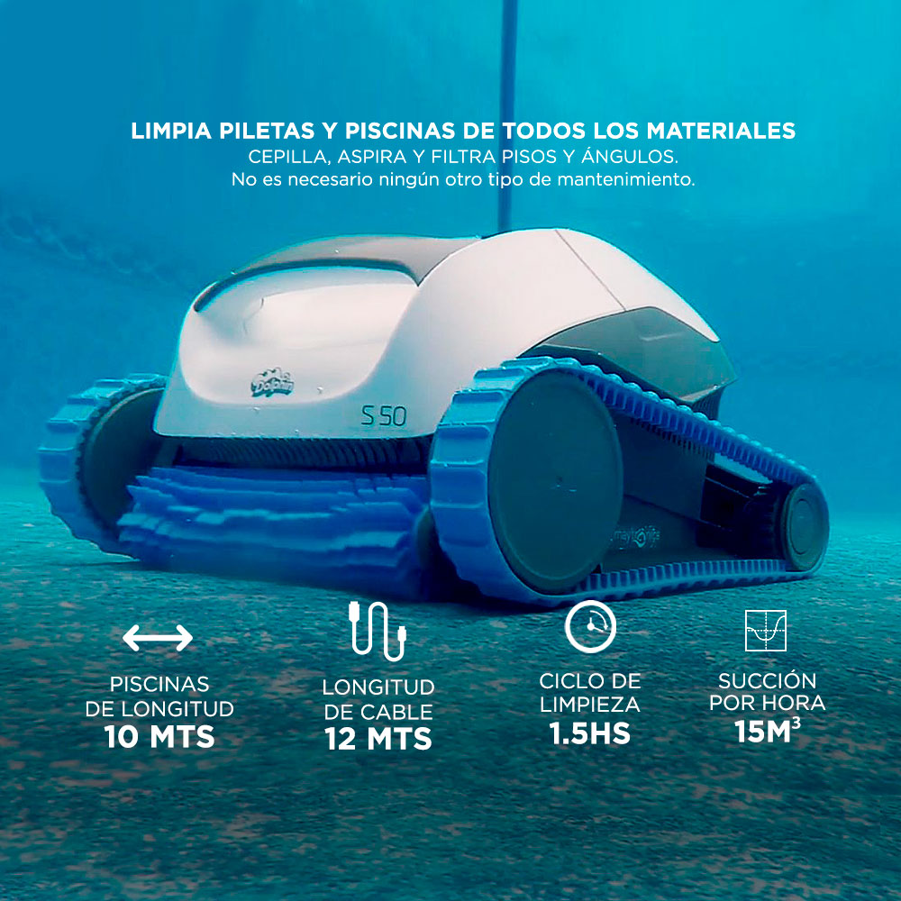 Barrefondo Robot Dolphin S50 | Bidcom