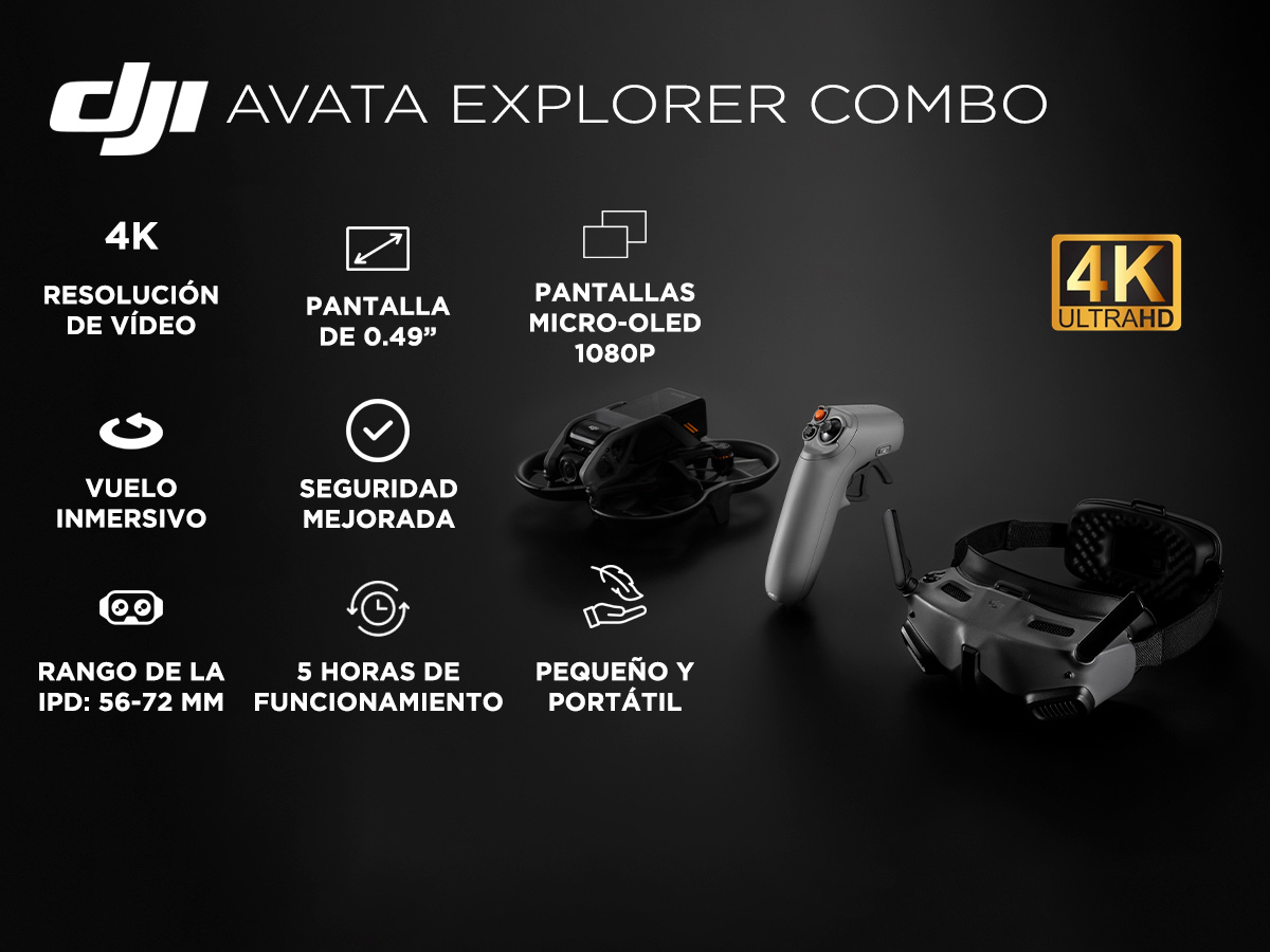 Drone DJI Avata Explorer Combo | Bidcom