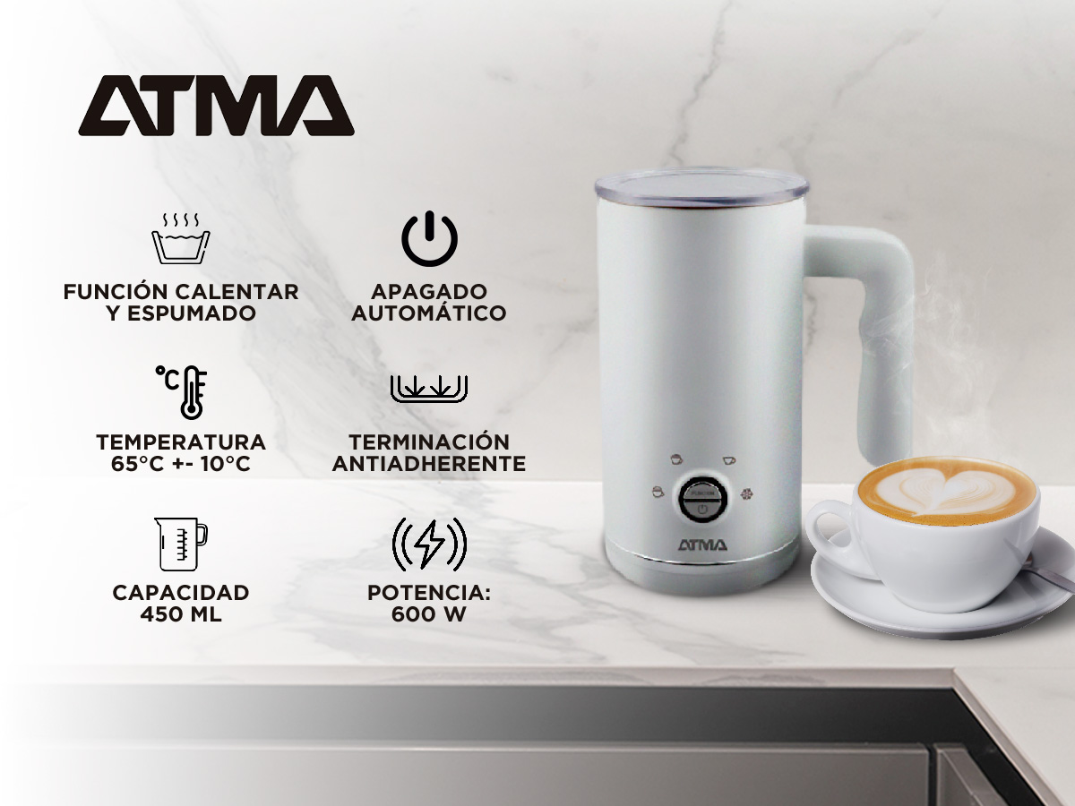 Espumador de Leche Atma Essential | Bidcom
