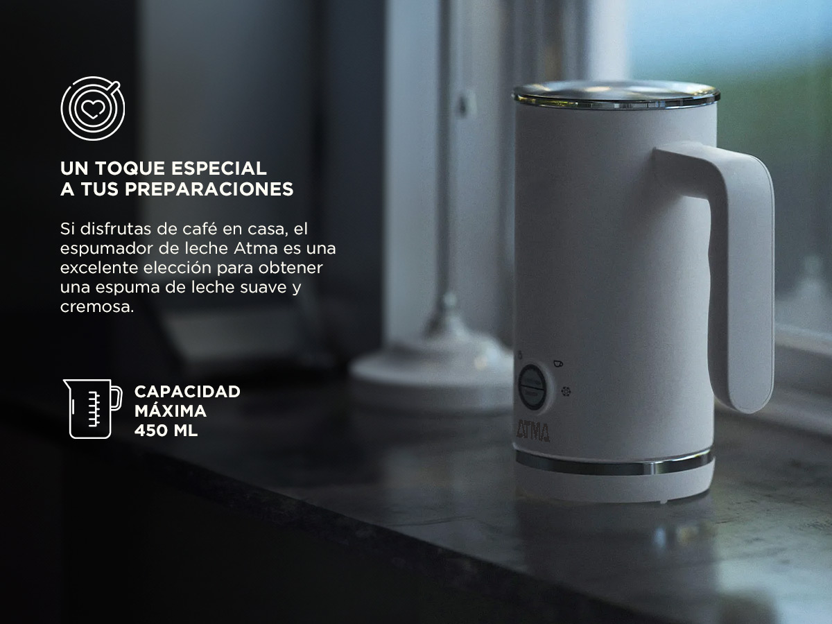 Espumador de Leche Atma Essential | Bidcom