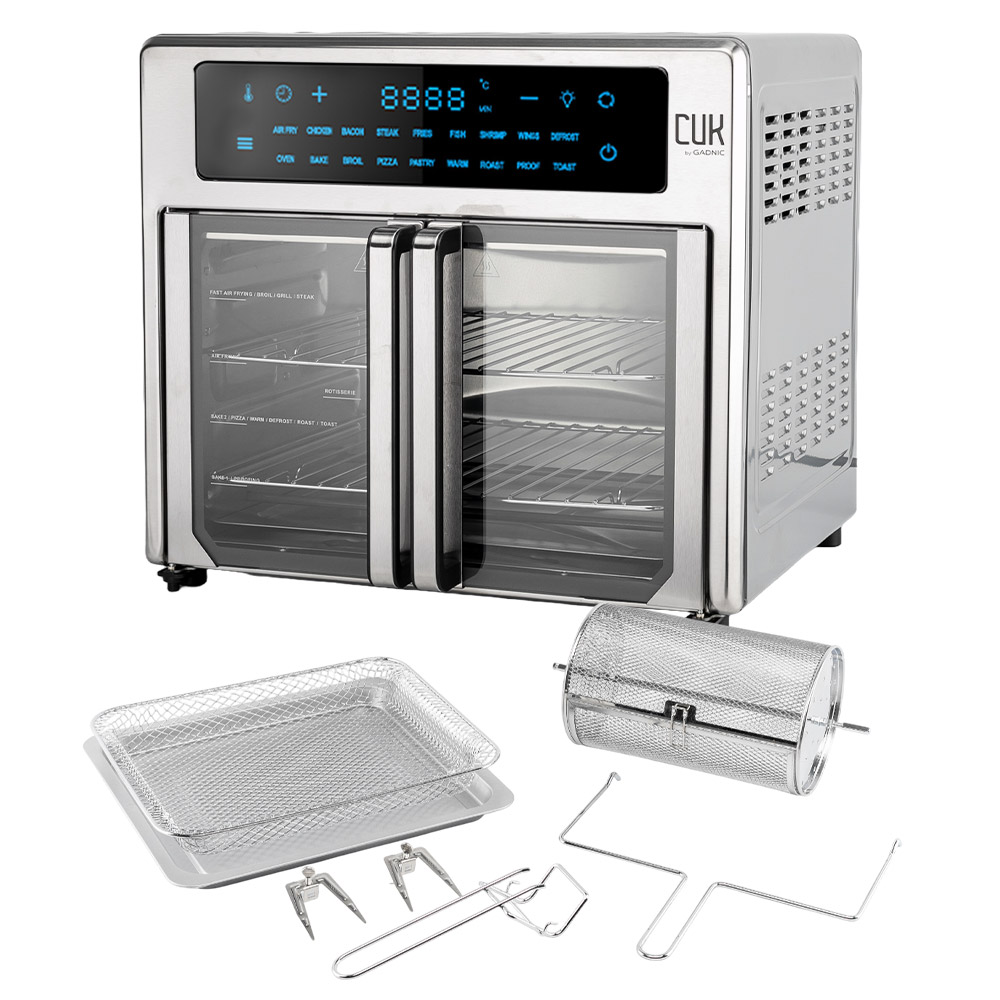 Freidora de Aire Gadnic 25lts con Accesorios | Bidcom