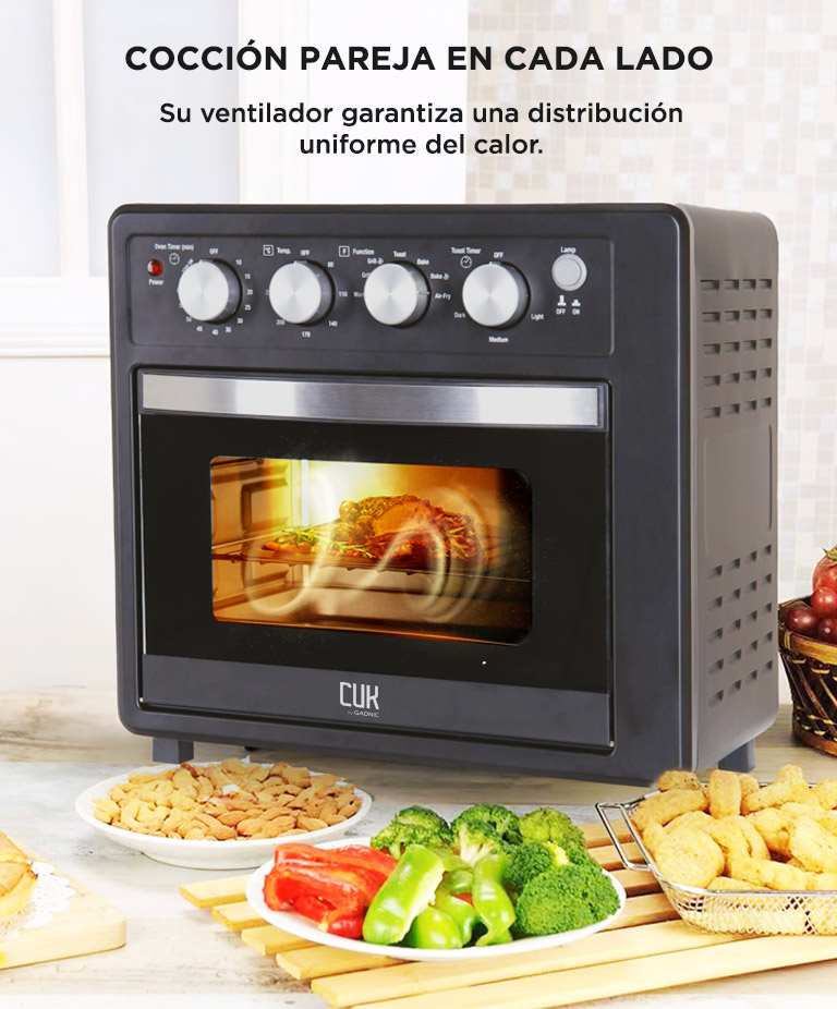 Horno y Freidora De Aire Gadnic 25 Litros | Gadnic