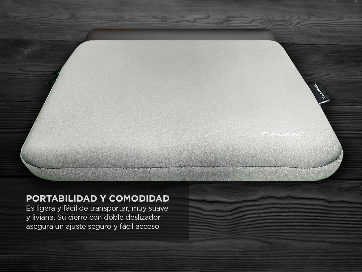 Funda Notebook Gadnic Neoprene para 15 pulgadas | Gadnic
