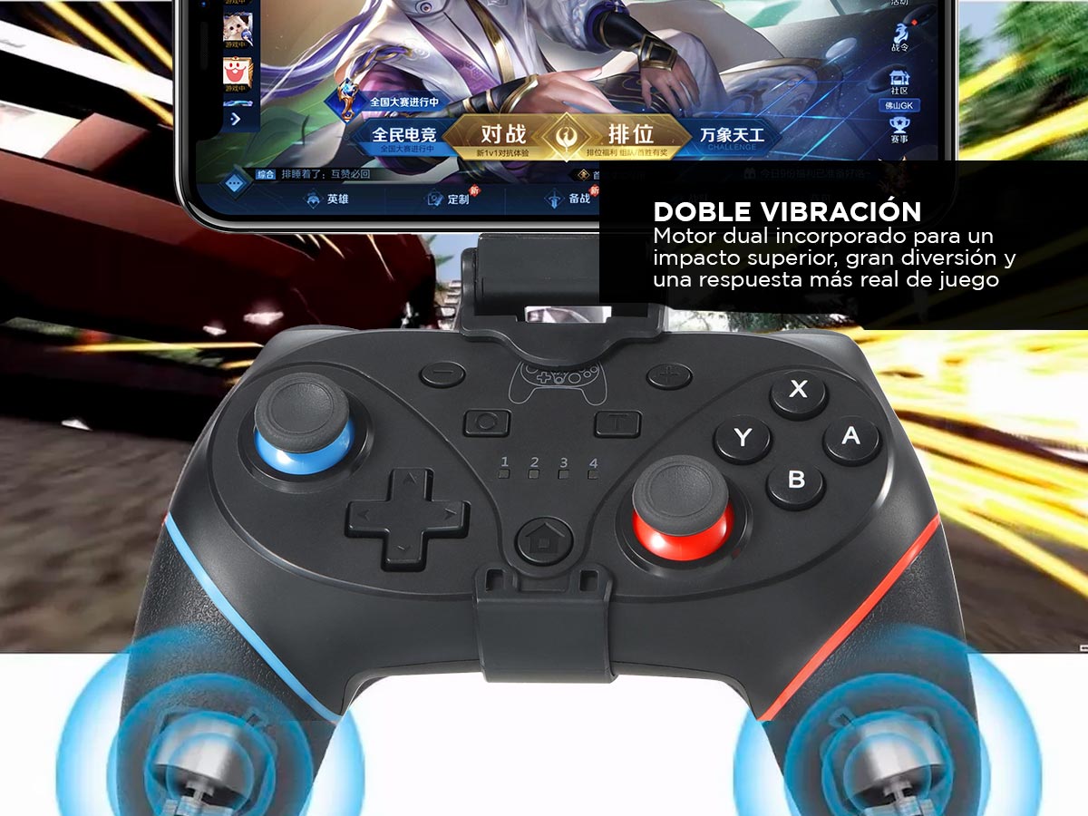 Joystick Inalámbrico Gadnic Multiplataforma | Bidcom