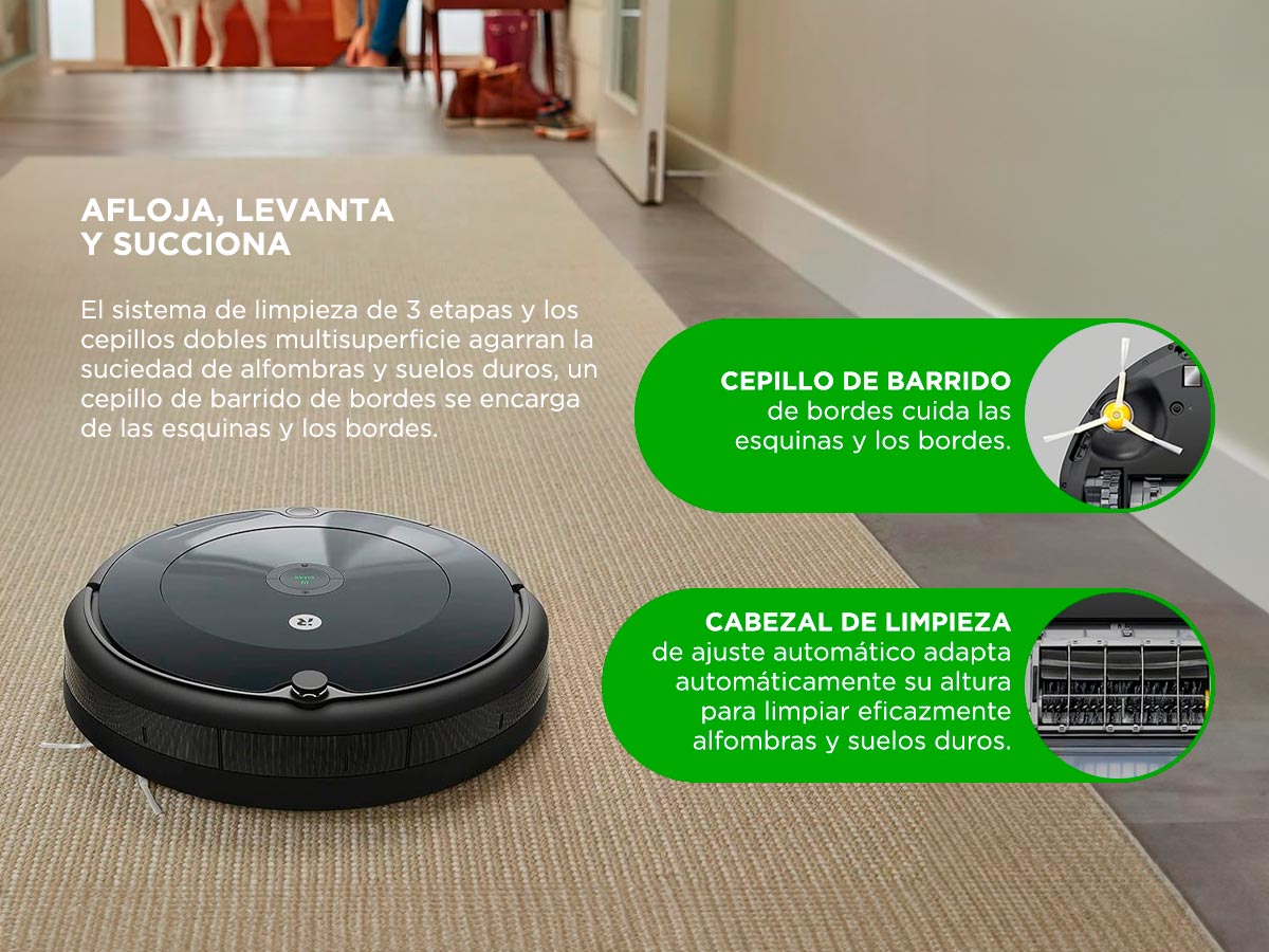 Kit Trapeadora Robot IRobot Braava Jet M6 Negro Aspiradora Robot iRobot ...
