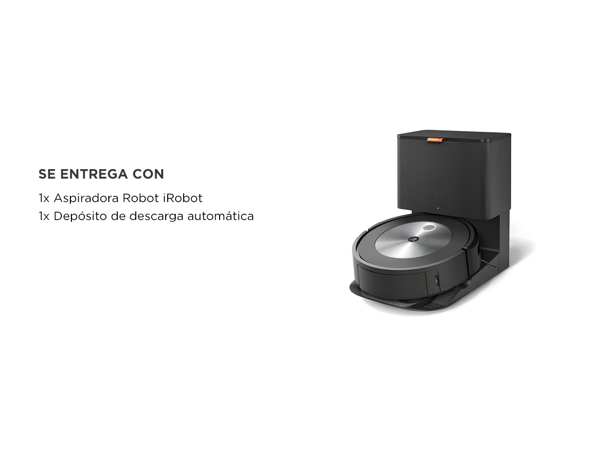 Aspiradora y Trapeadora Robot iRobot Roomba C7 + Combo | Bidcom