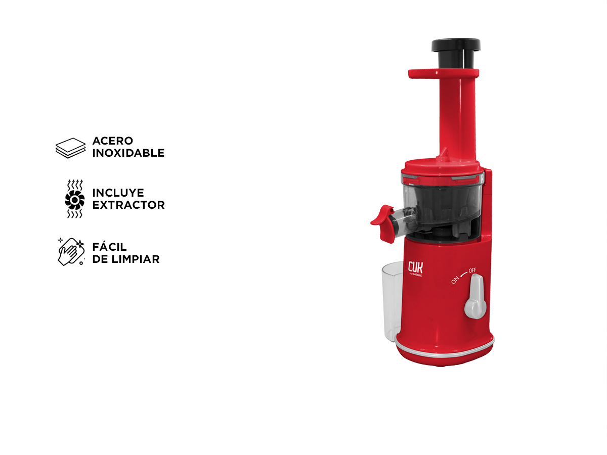 Juguera Eléctrica Slow Gadnic Exprimidora Con Sistema Prensador | Gadnic