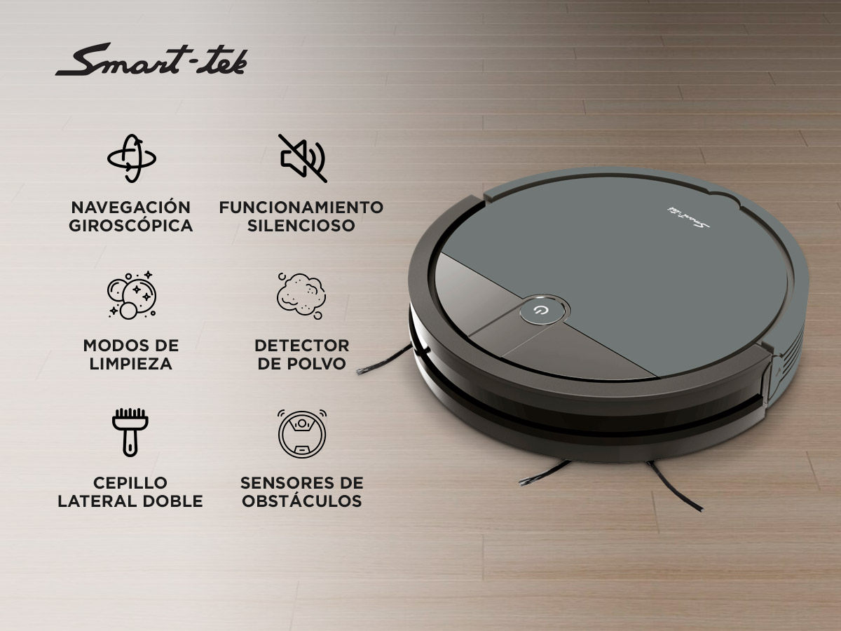 Aspiradora Robot AVA MINI II SMART-TEK | Bidcom