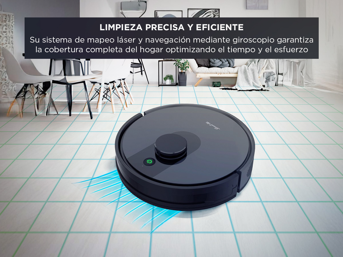 Aspiradora Robot AVA PRO II SMART-TEK | Bidcom