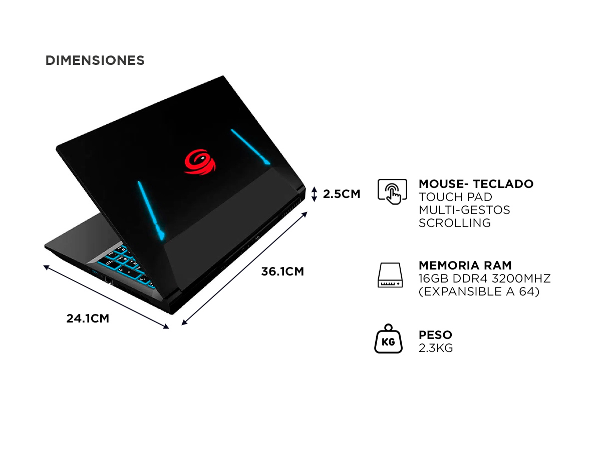 Notebook Bangho GM-15Z13 Core i5-13500H 1Tb SSD M2 16Gb 156 FHD - 144Hz ...