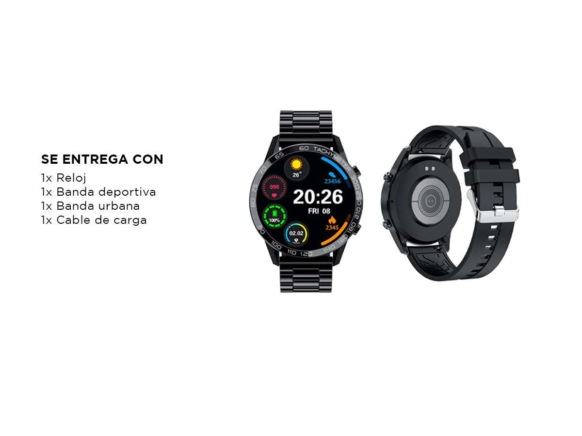 Reloj Inteligente Gadnic SWTCH-205 Smartwatch Deportivo y Urbano | Bidcom