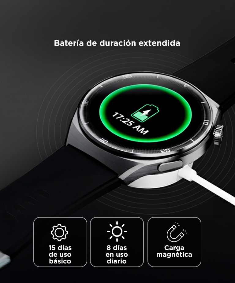 Smartwatch QCY GT2 S3 Deportivo Pantalla Amoled HD 143 | Bidcom