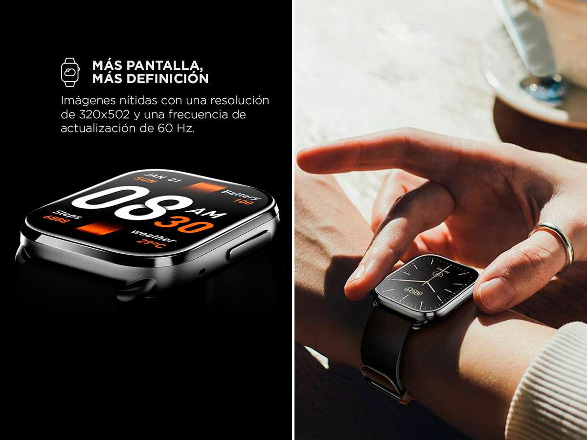 Smartwatch GS Qcy Reloj Deportivo Inteligente | Bidcom