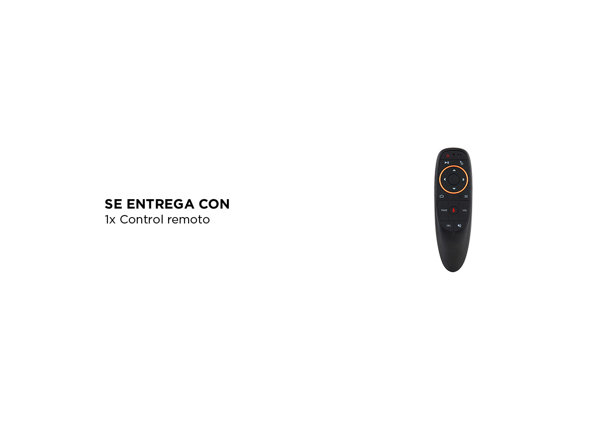 Control Remoto Inalámbrico Gadnic SMT41 Control por Voz Outlet | Bidcom