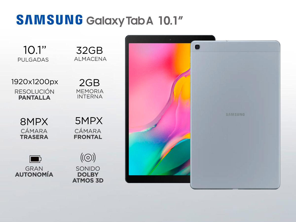 Tablet Samsung Galaxy Tab A T510 Octacore 32gb 2gb 10" Full HD | Bidcom