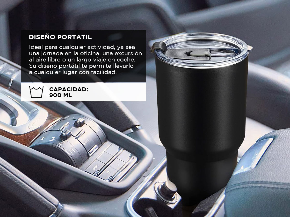 Termo Portátil De Acero Inoxidable Gadnic Calor Y Frío | Gadnic