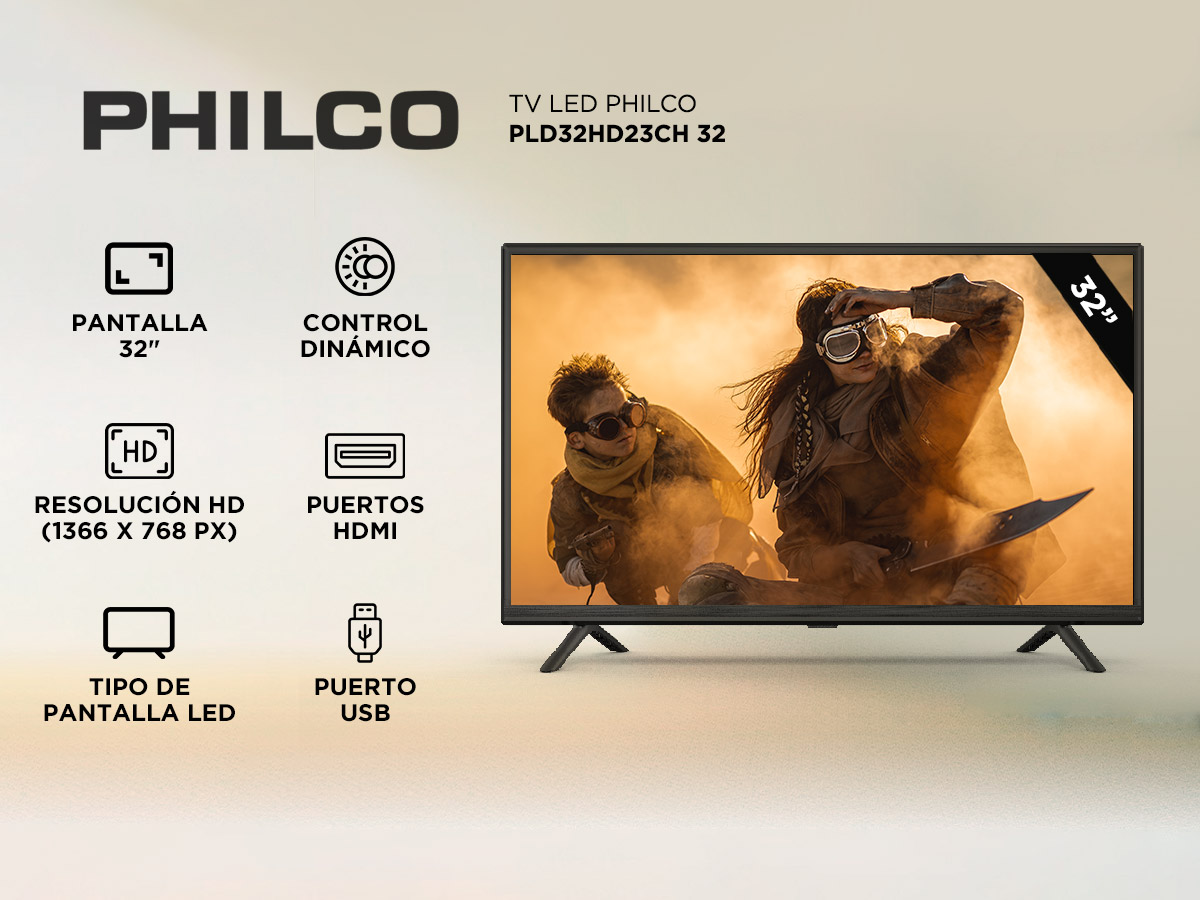 TV LED Philco PLD32HD23CH 32 | Bidcom