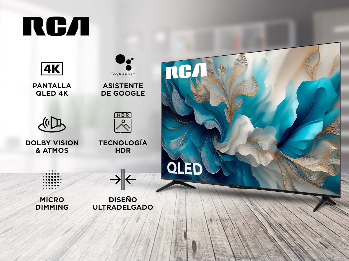 Smart TV RCA QL65TH200 65 Pulgadas Google QLED | Bidcom